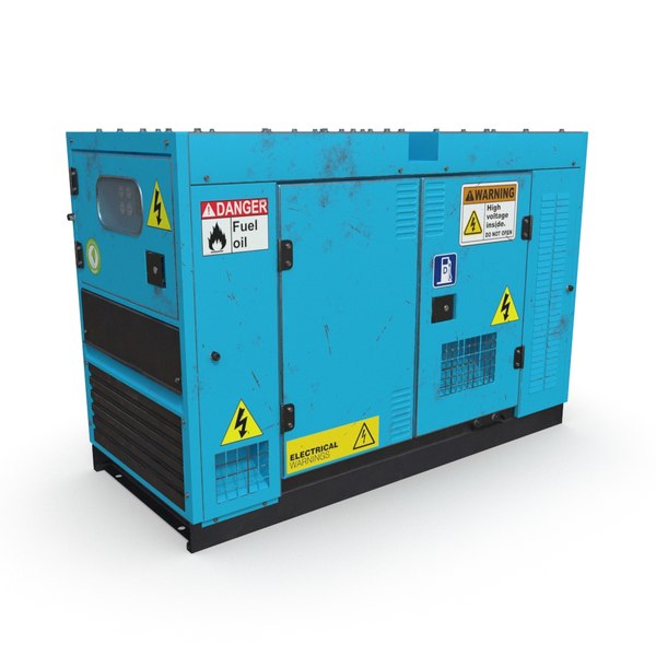 3D Genset Models | TurboSquid