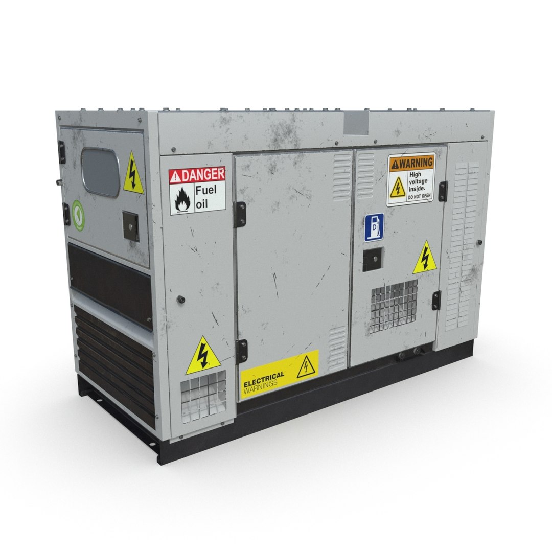 Power Generator Pbr 3D Model - TurboSquid 1476800
