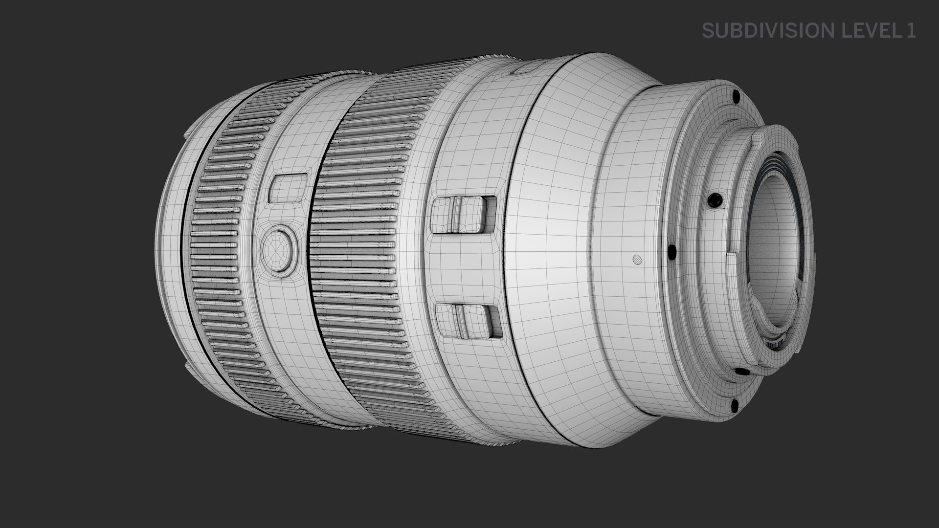 CAMERA LENSE 24-105mm C4D Version 3D Model - TurboSquid 2061475