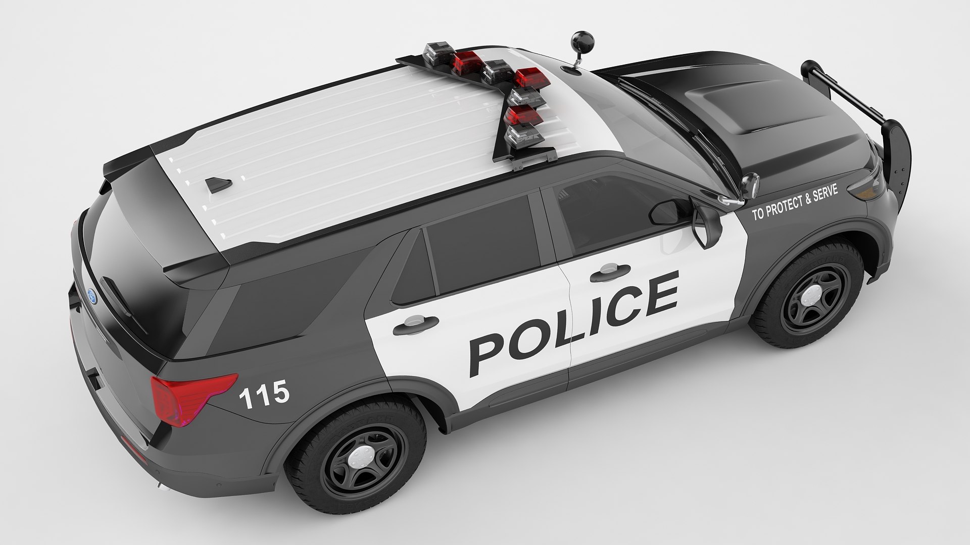 Ford Explorer 2020 Police 04 3D Model - TurboSquid 1726500