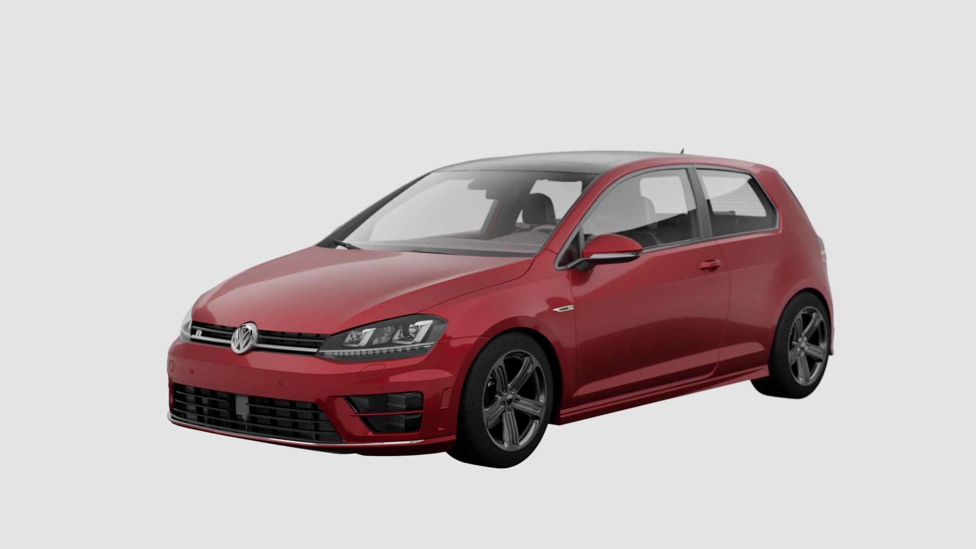 Wolkswagen Golf R 3D Model - TurboSquid 2012904