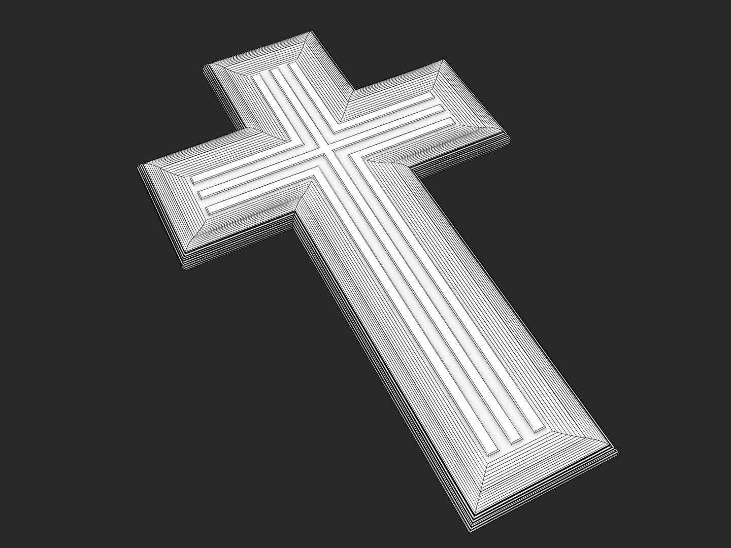 Cross 3D Model - TurboSquid 1474409