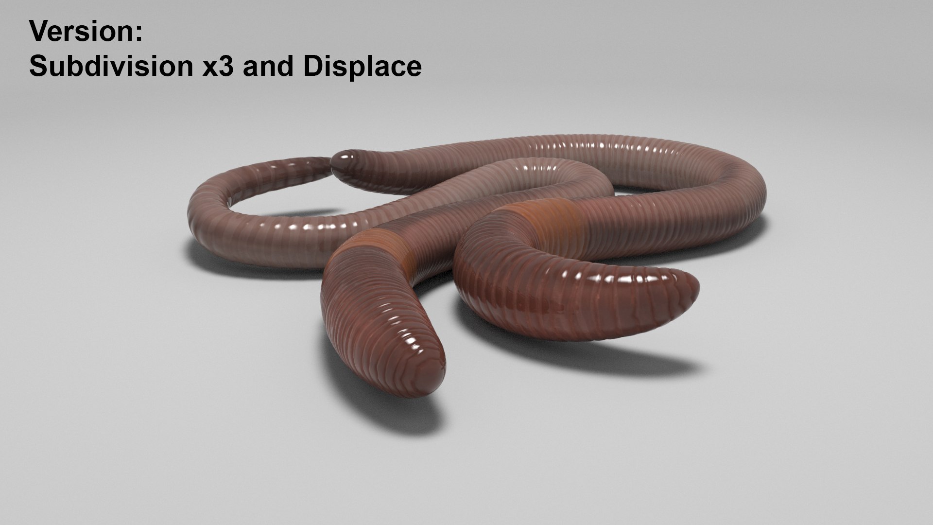 3D Earthworm Model - TurboSquid 1989188