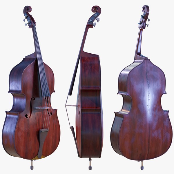 Double Bass 3D Models for Download | TurboSquid