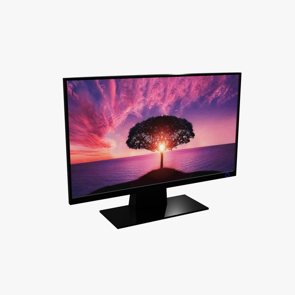 Widescreen Generic Computer Monitor 3D 모델 - TurboSquid 2099455