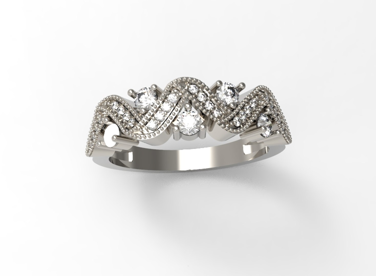 Printed Ring 3D Model - TurboSquid 1589965