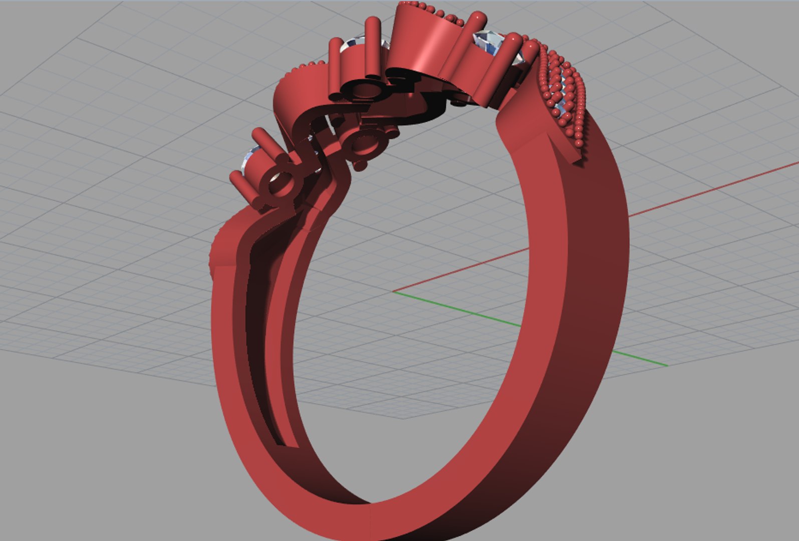 Printed Ring 3D Model - TurboSquid 1589965
