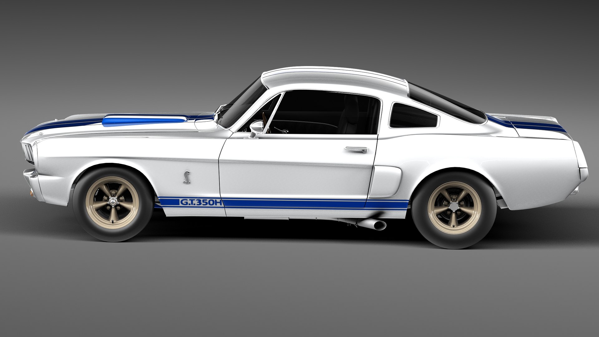 Mustang Gt350 Gt350h G 3d 3ds