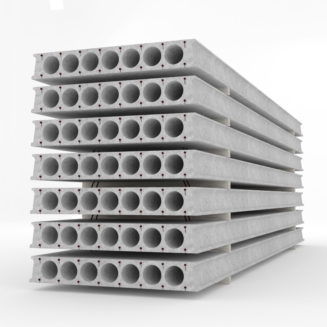 Concrete Slabs 3D - TurboSquid 2089387