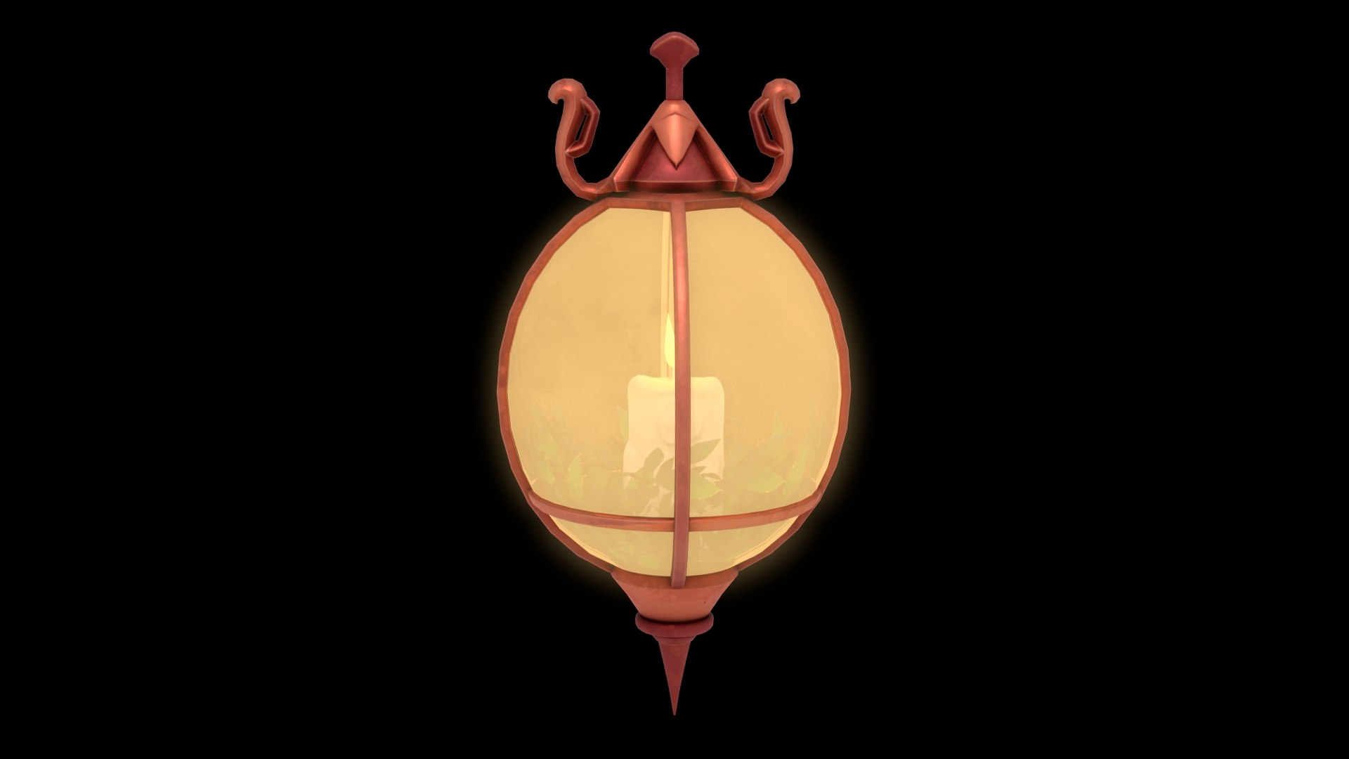 Stylized Fantasy Floating Lamp For Halloween 3D Model - TurboSquid 2119806