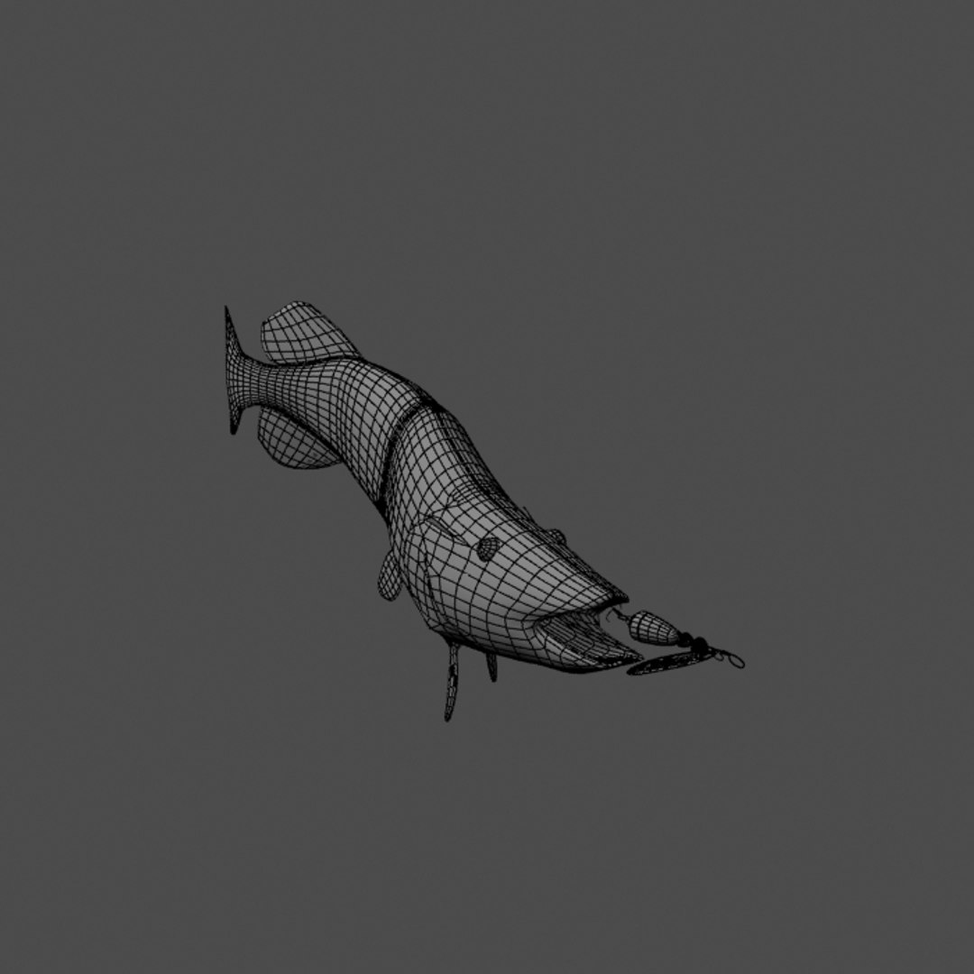 3d Model Northern Pike
