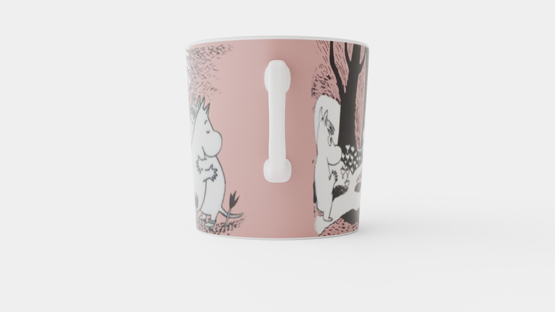 3D Moomin Mug Love Pink Model - TurboSquid 2244978