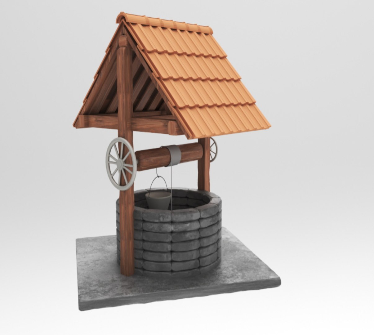 Water Well Model - TurboSquid 1761461