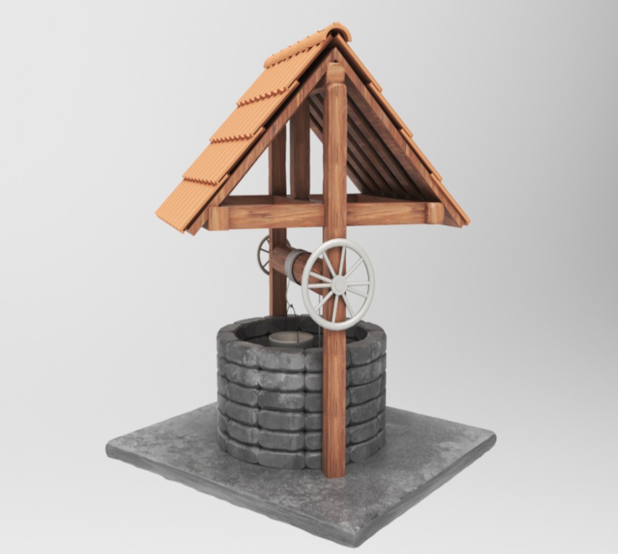 Water Well Model - TurboSquid 1761461