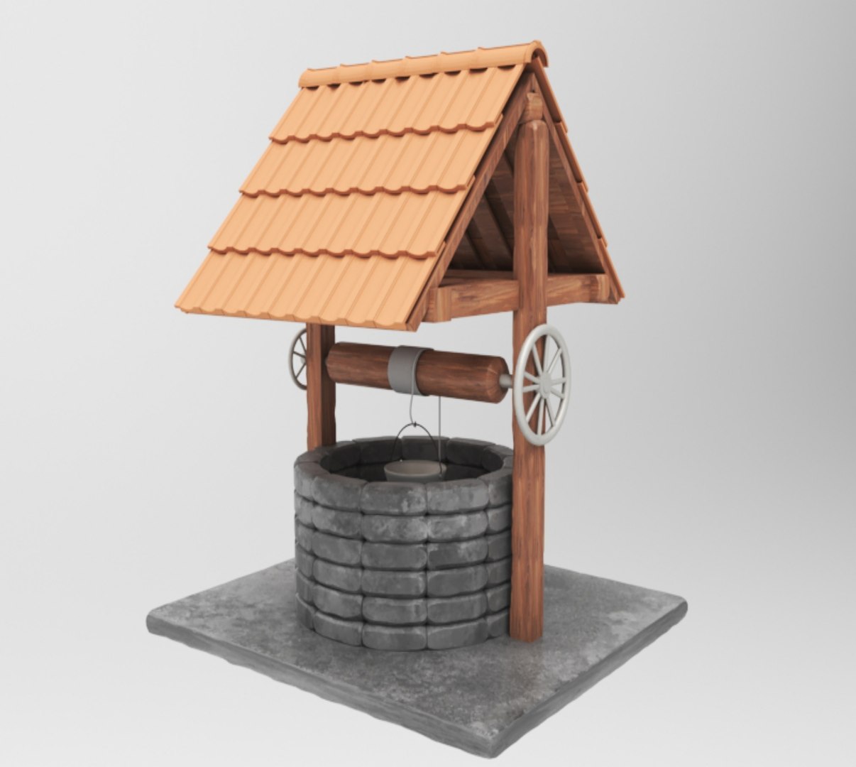 Water Well Model - TurboSquid 1761461