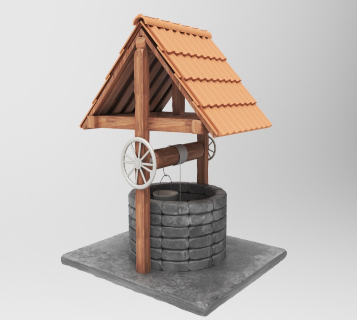 Water Well Model - TurboSquid 1761461