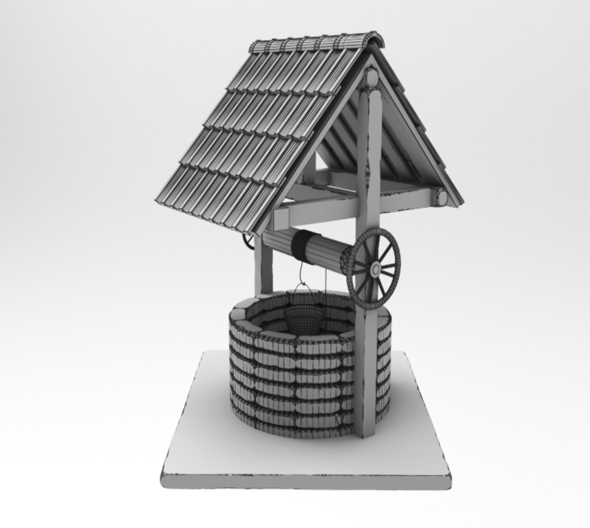 Water Well Model - TurboSquid 1761461