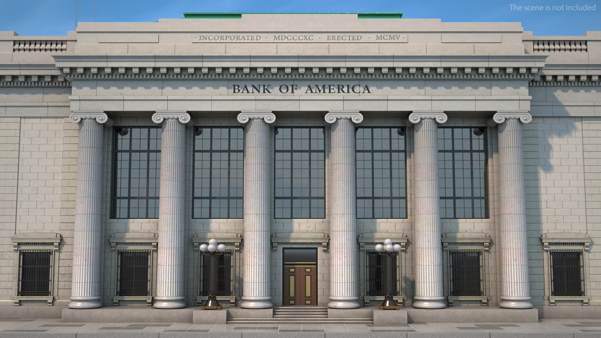 3D Riggs National Bank Building - TurboSquid 1991629