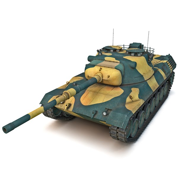 leopard 1 germany main 3d max