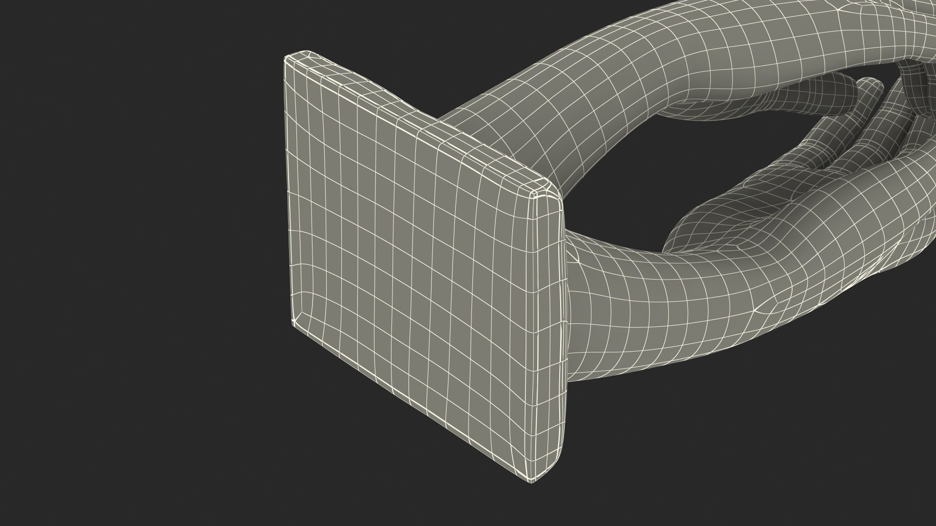 Hands Sculpture White model - TurboSquid 1948552