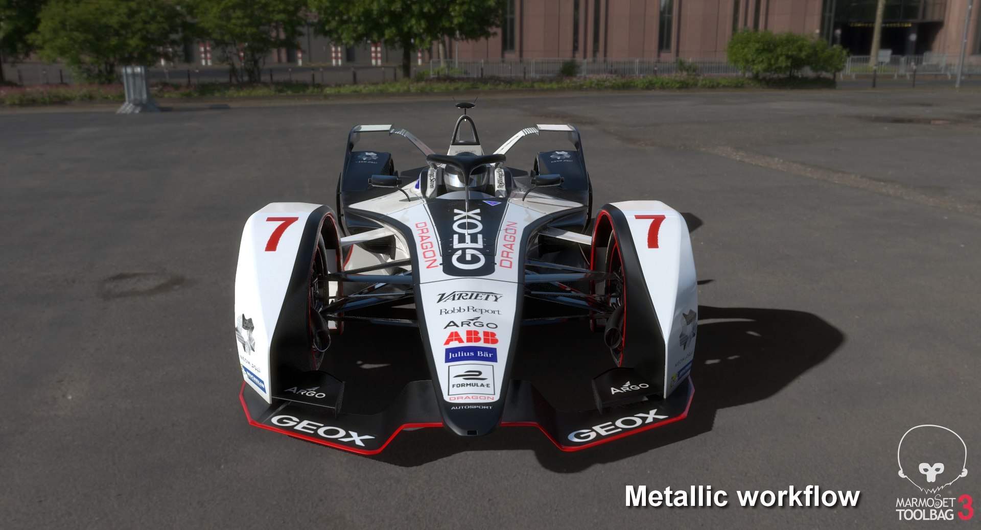Geox dragon racing formula 3D model - TurboSquid 1381596