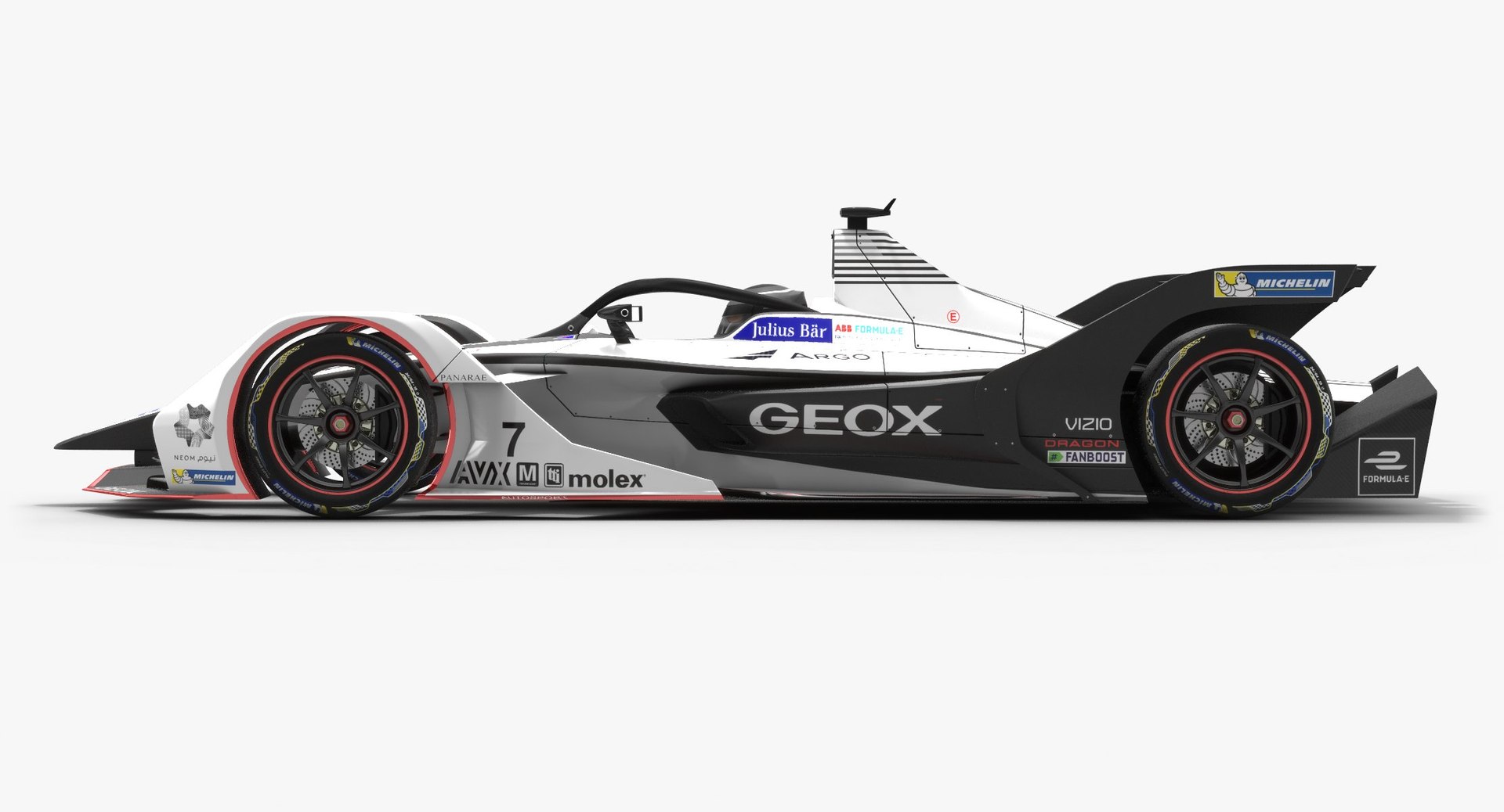 Geox Dragon Racing Formula 3D Model - TurboSquid 1381596