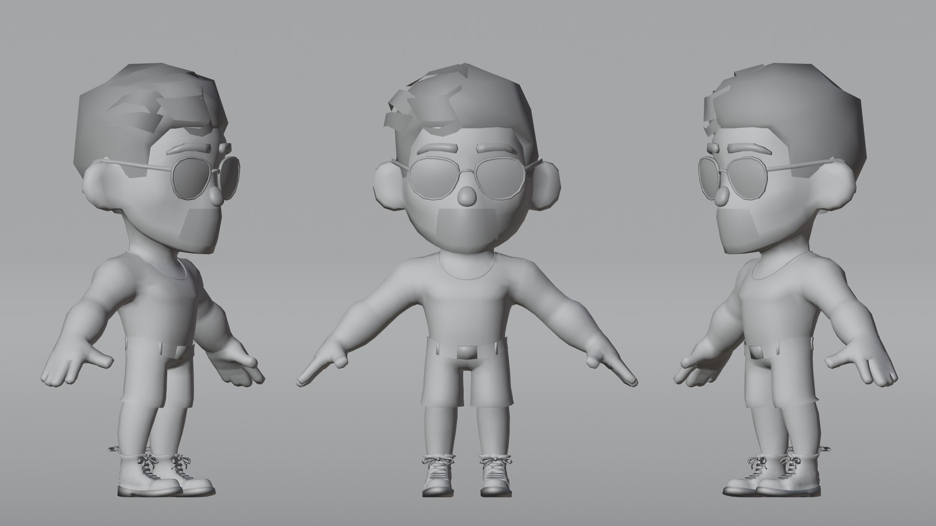 Gangsta Low Poly model - TurboSquid 1836493