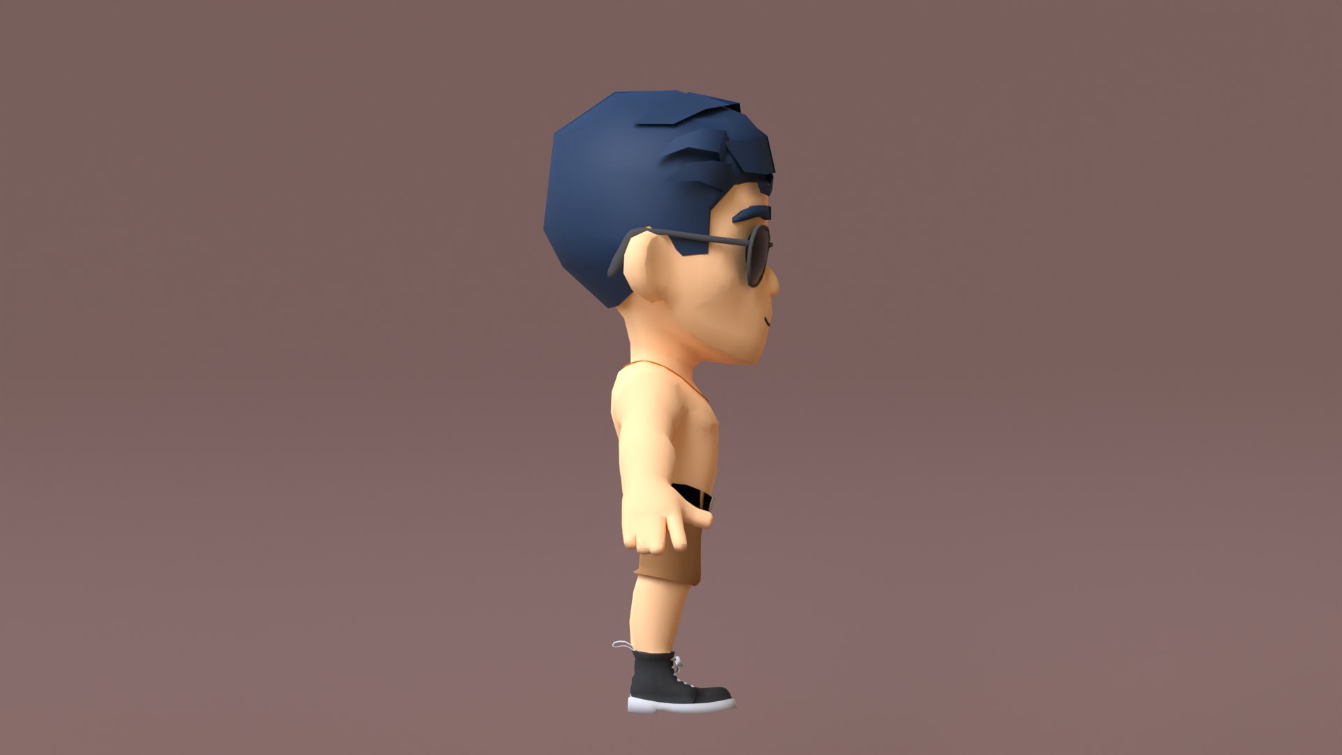 Gangsta Low Poly model - TurboSquid 1836493