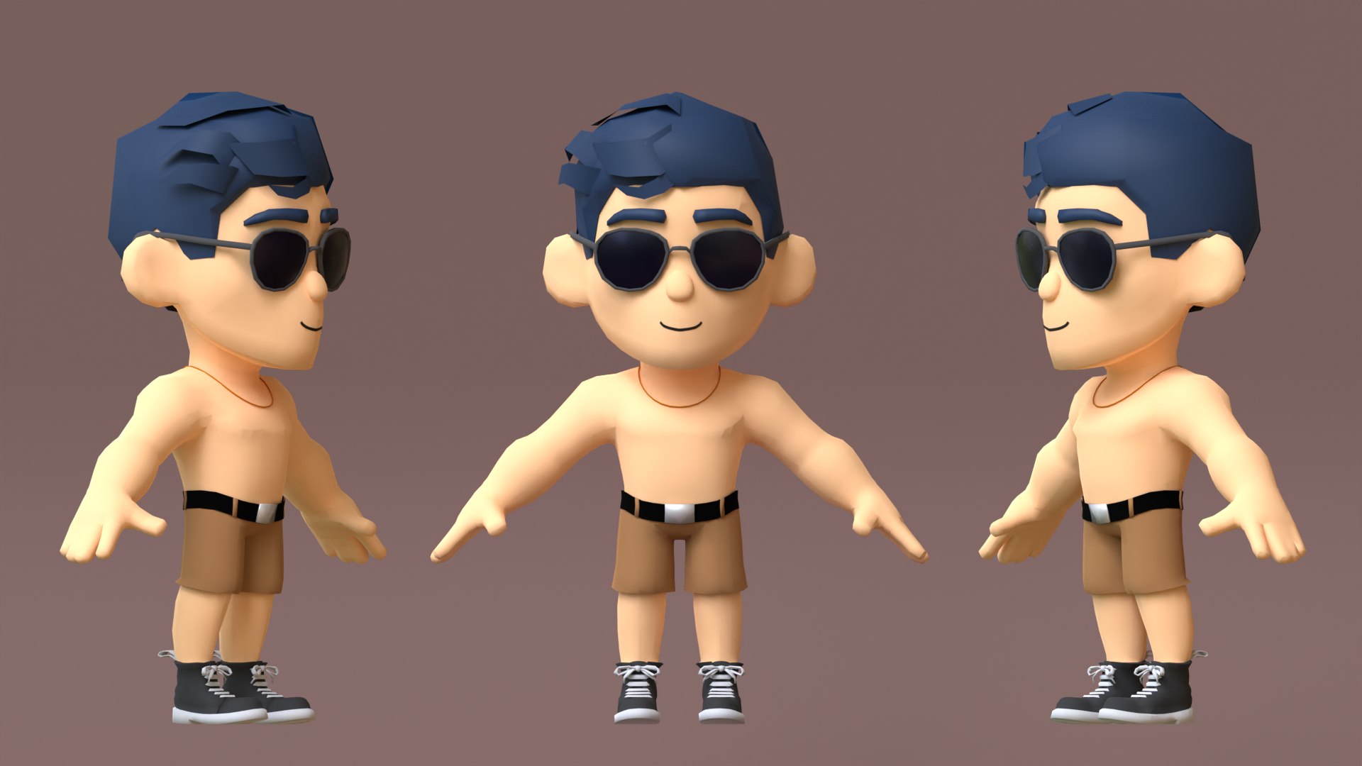 Gangsta Low Poly model - TurboSquid 1836493