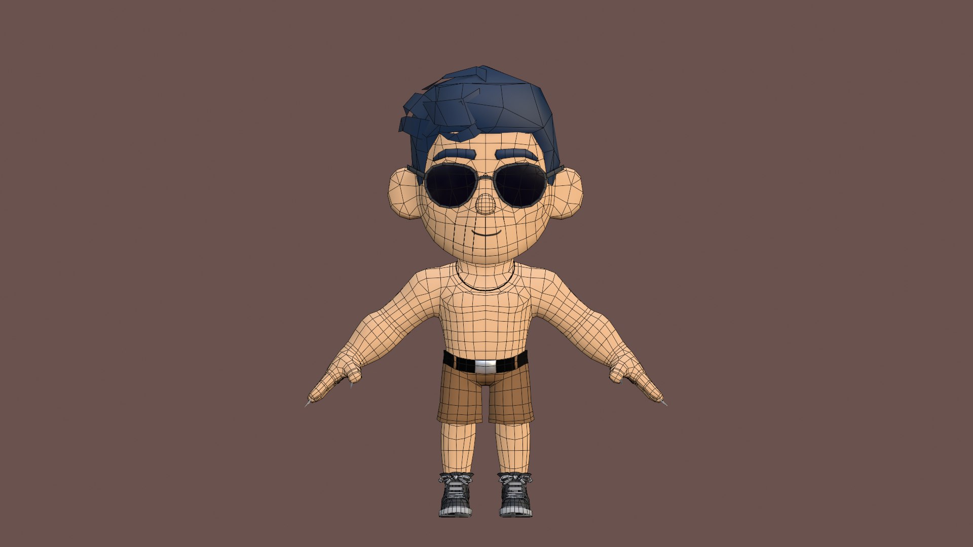 Gangsta Low Poly model - TurboSquid 1836493