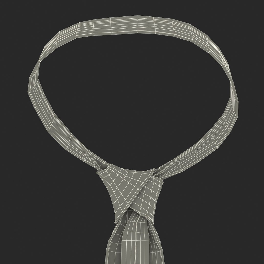 3d model of tie 9 modeled