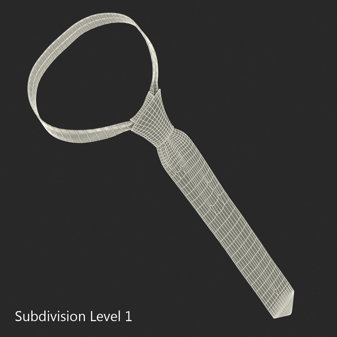 3d model of tie 9 modeled