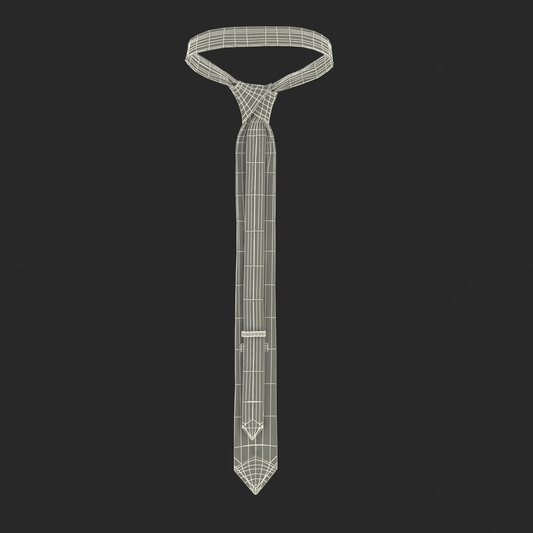 3d model of tie 9 modeled