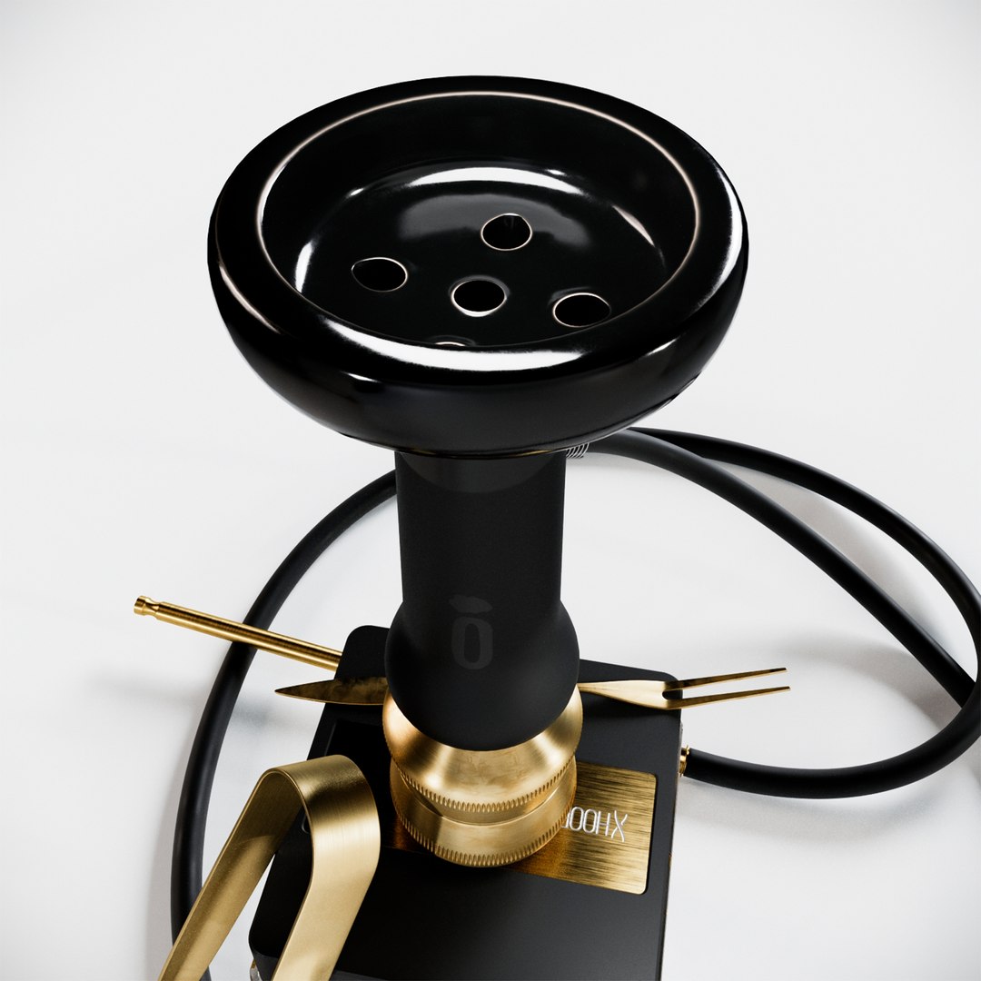 3D Hookah HOOB SubAtom Model - TurboSquid 2195992