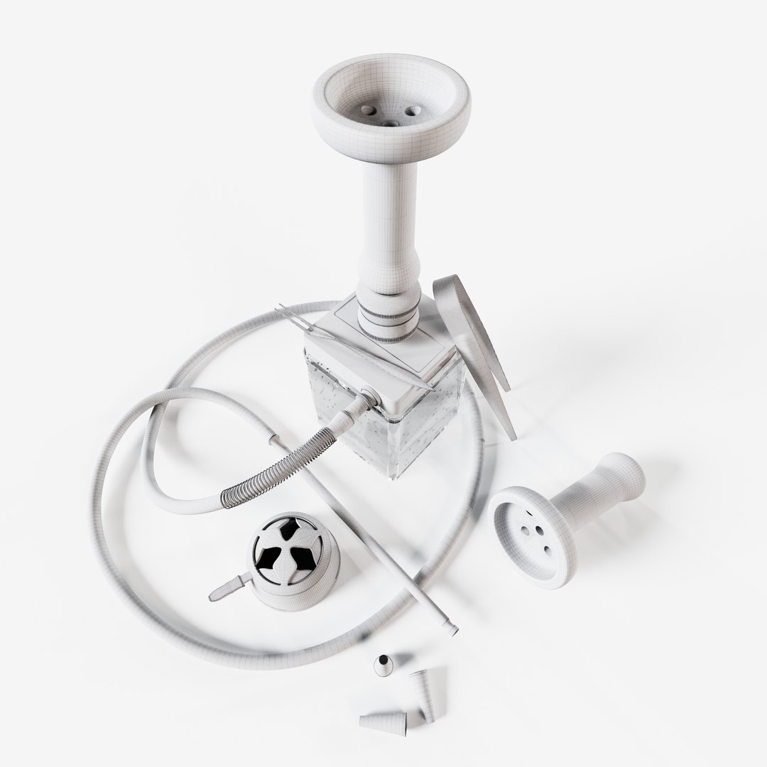 3D Hookah HOOB SubAtom Model - TurboSquid 2195992