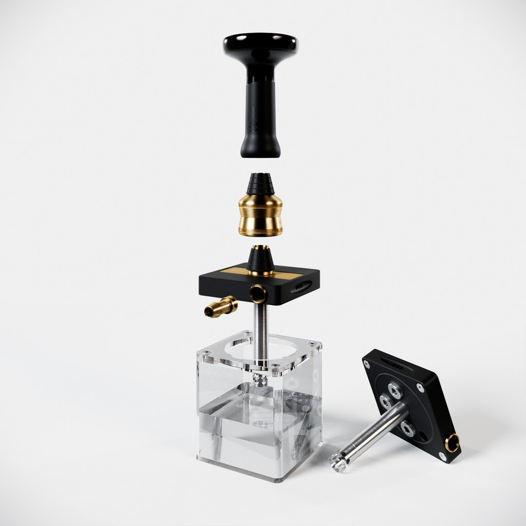 3D Hookah HOOB SubAtom Model - TurboSquid 2195992