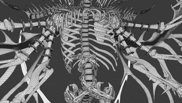 Keeper Skeleton 3D model - TurboSquid 2038268