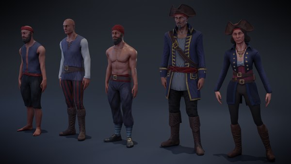 Free 3D Pirate Models | TurboSquid