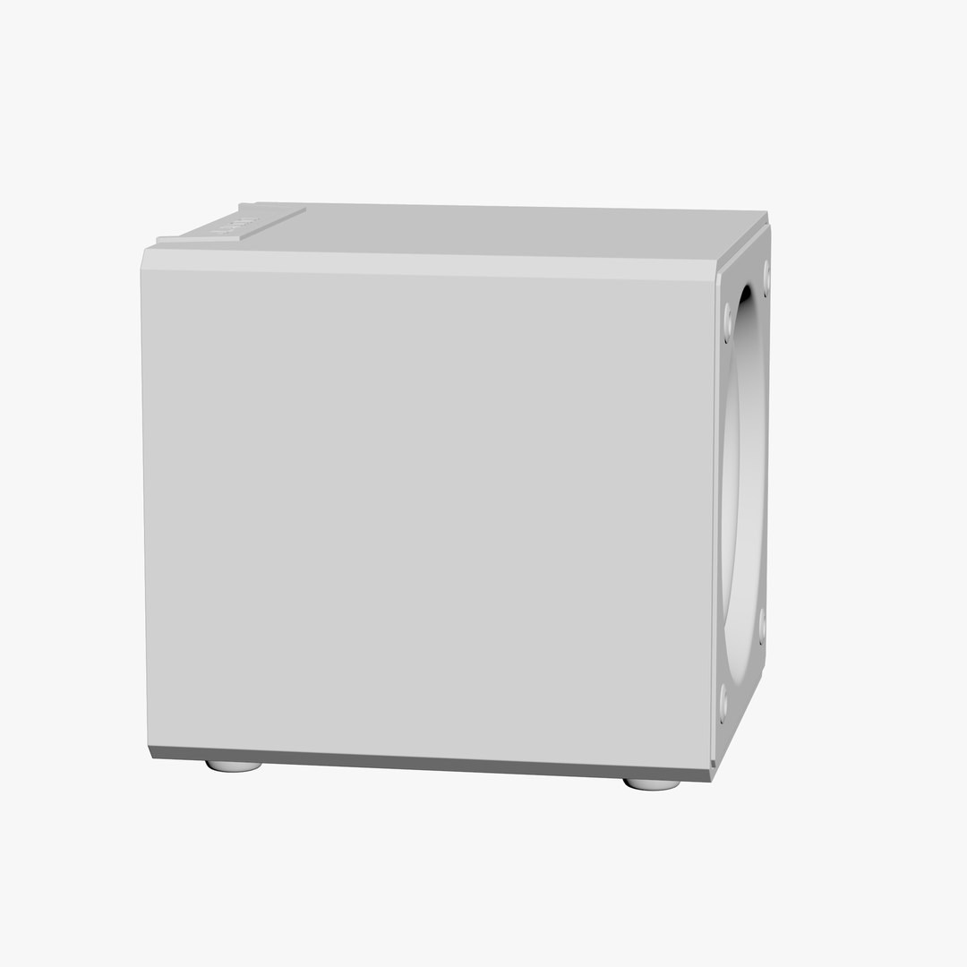 JL Audio E Sub E110 Gloss Black 3D Model - TurboSquid 1918772