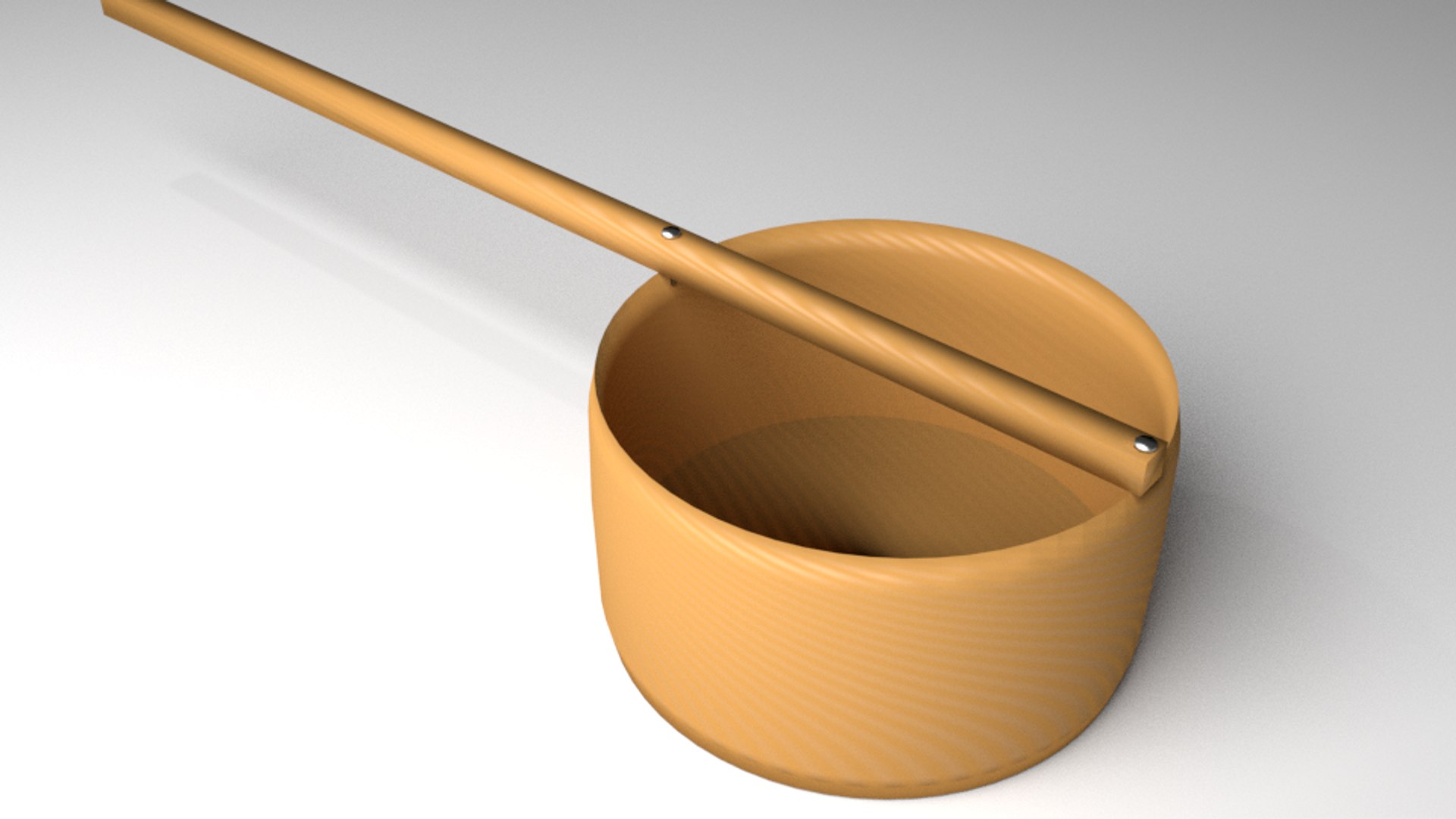 Wooden Dipper 3D Model - TurboSquid 1455310
