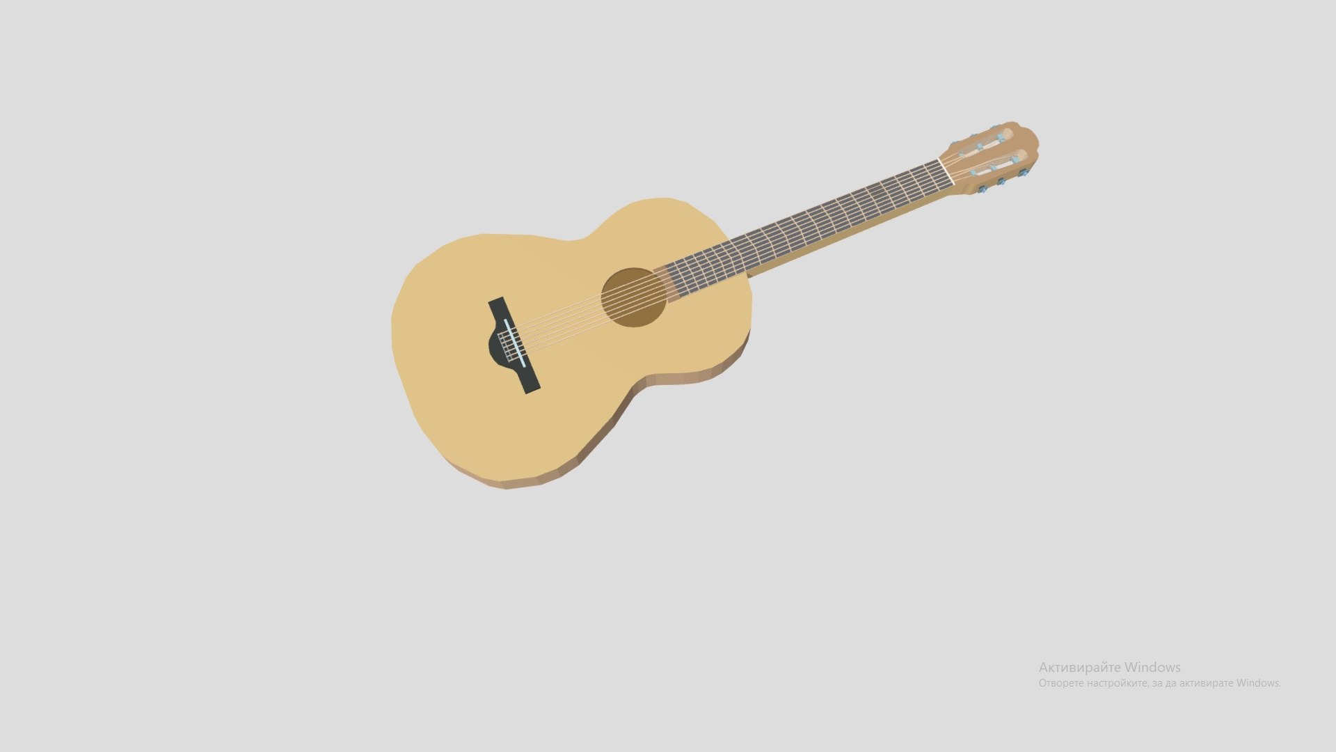 3D guitar music instruments model - TurboSquid 1581320