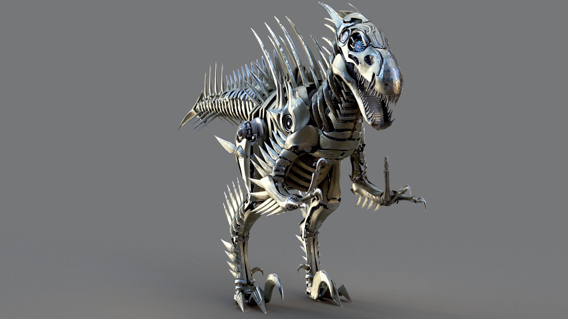 Raptor Mech Robot Model - TurboSquid 1481112