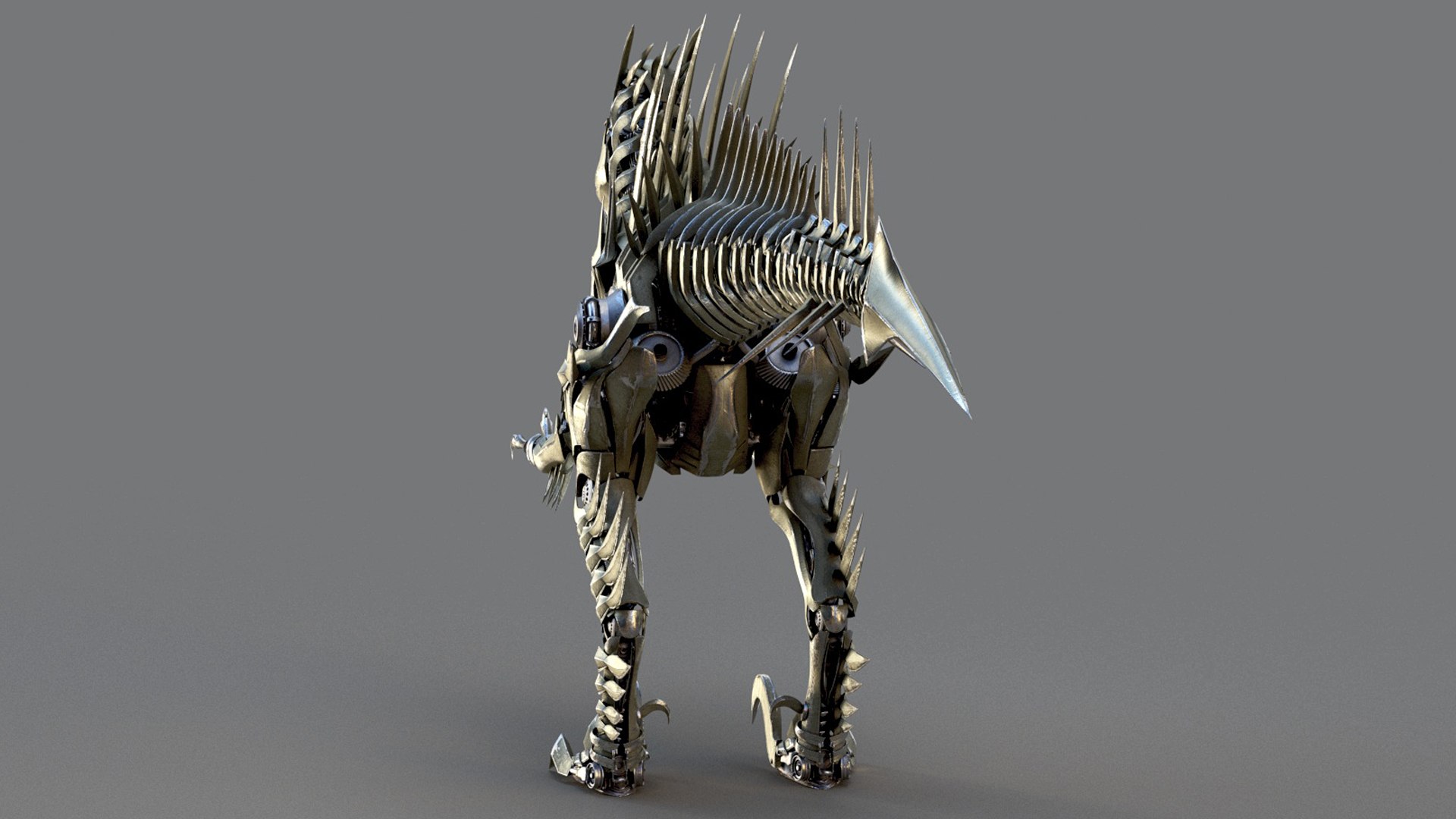 Raptor Mech Robot Model - TurboSquid 1481112