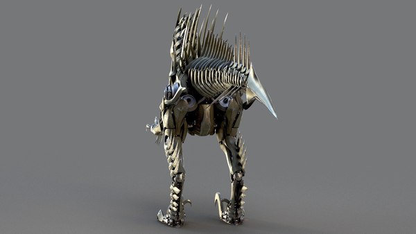 Raptor mech robot model - TurboSquid 1481112