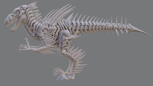 Raptor mech robot model - TurboSquid 1481112