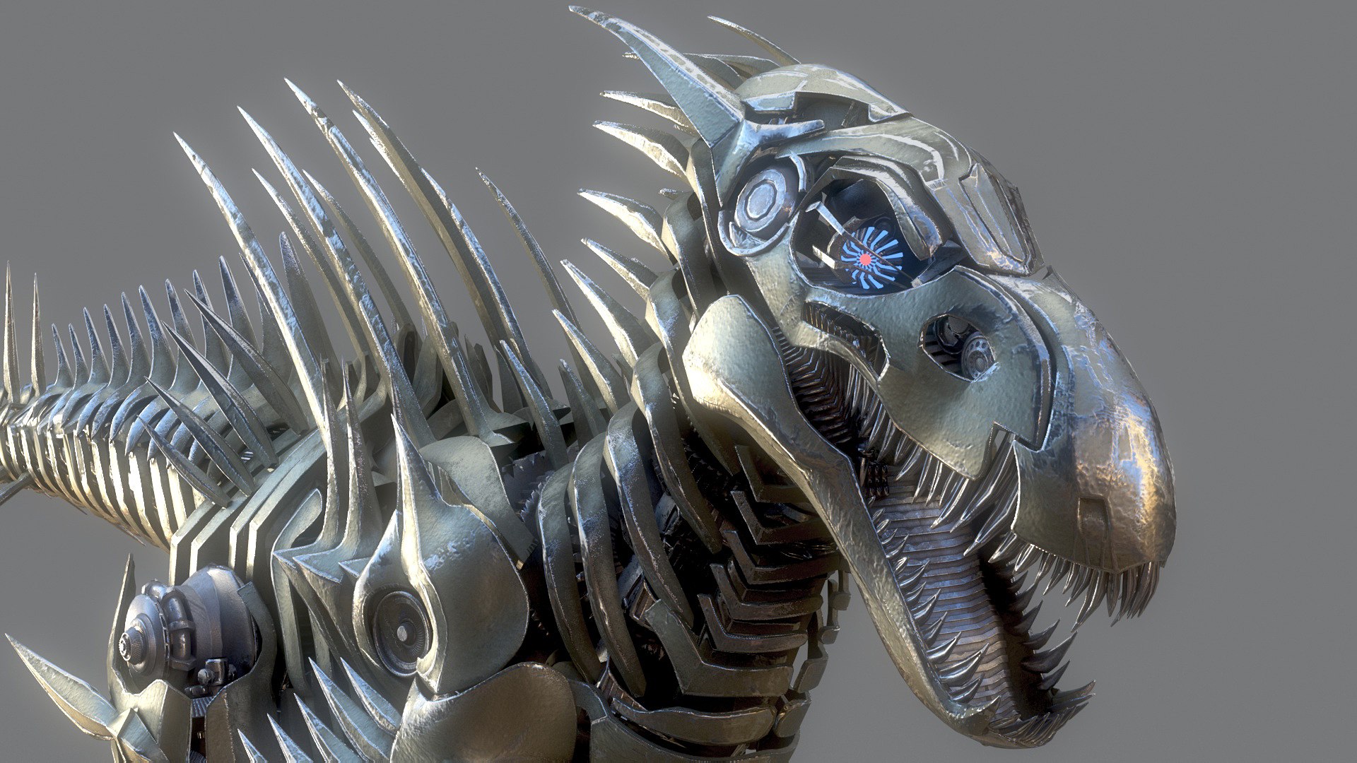 Raptor Mech Robot Model - TurboSquid 1481112