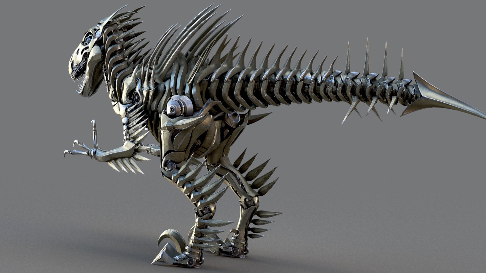 Raptor Mech Robot Model - TurboSquid 1481112