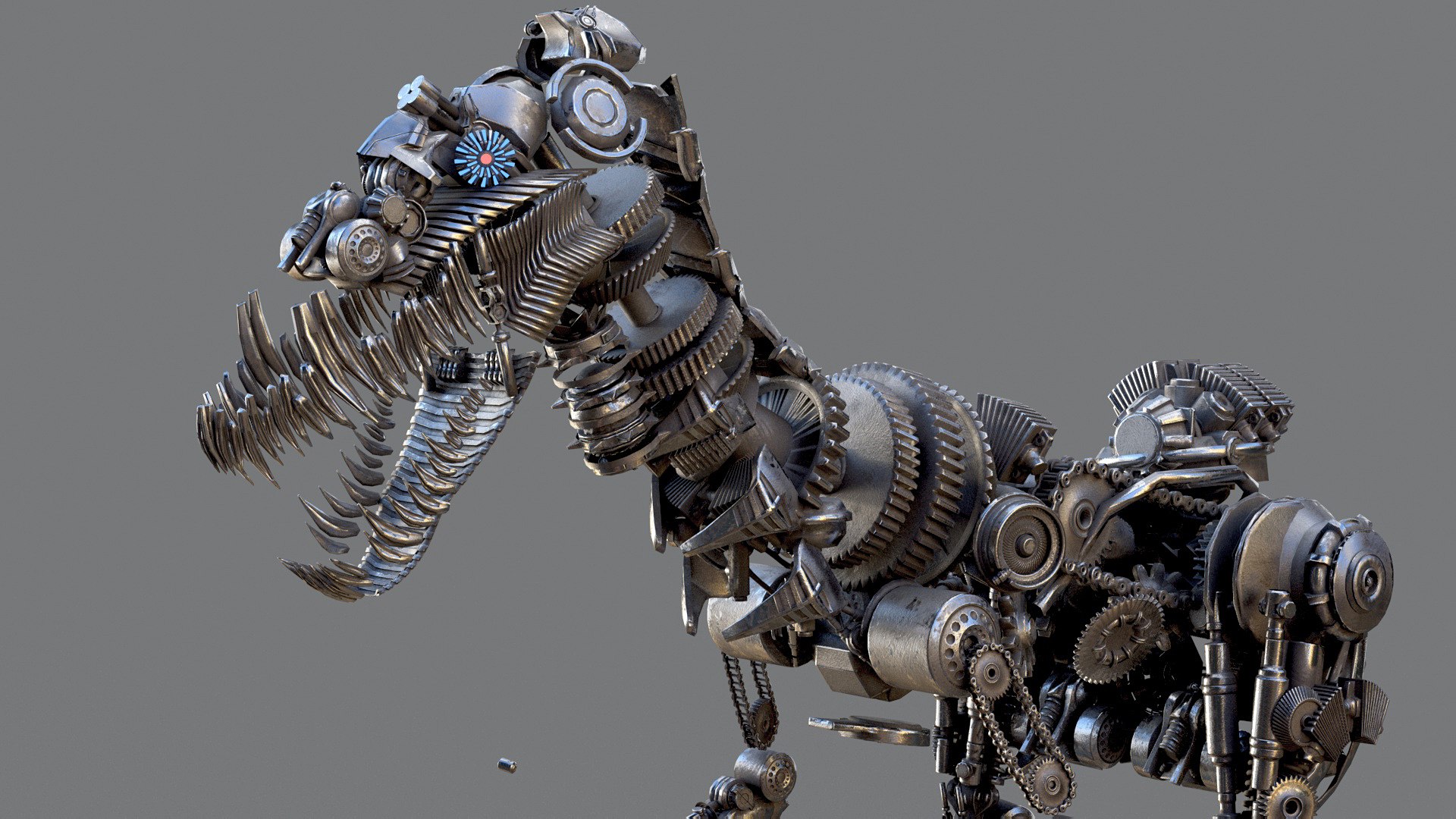 Raptor Mech Robot Model - TurboSquid 1481112