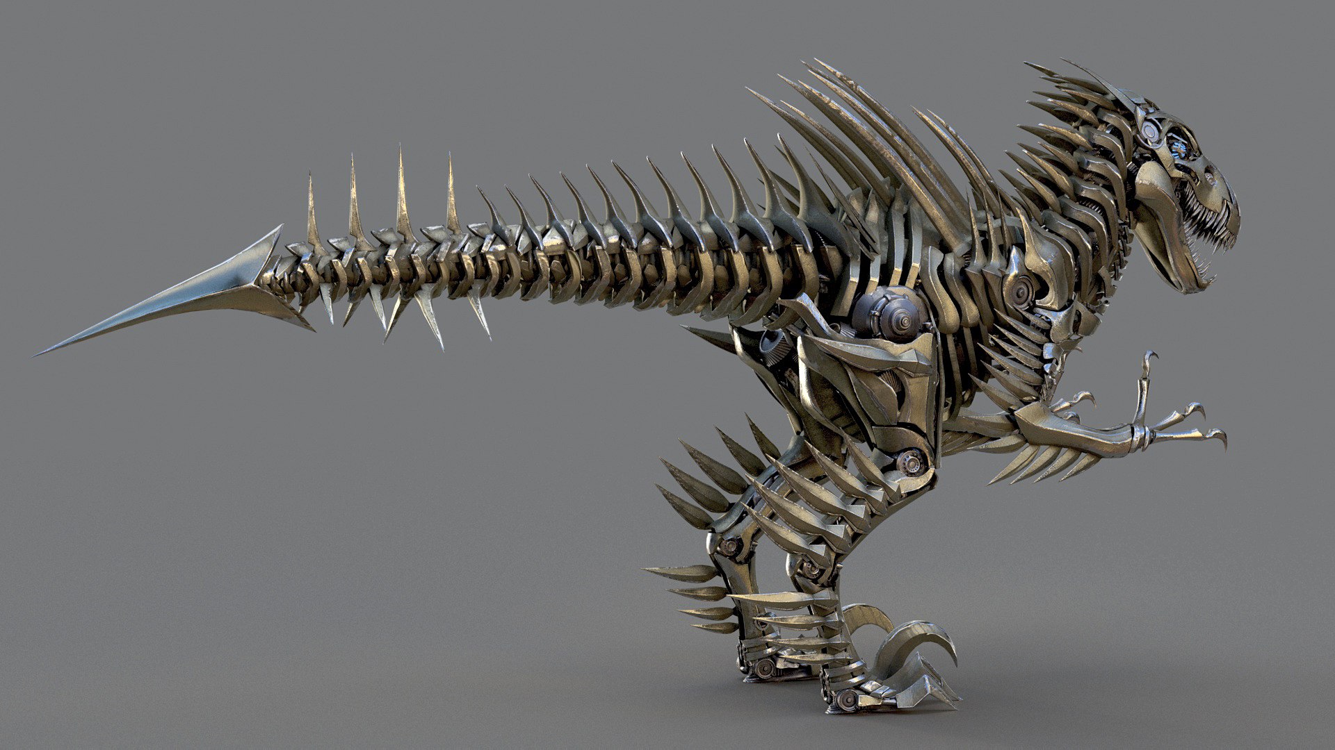 Raptor Mech Robot Model - TurboSquid 1481112