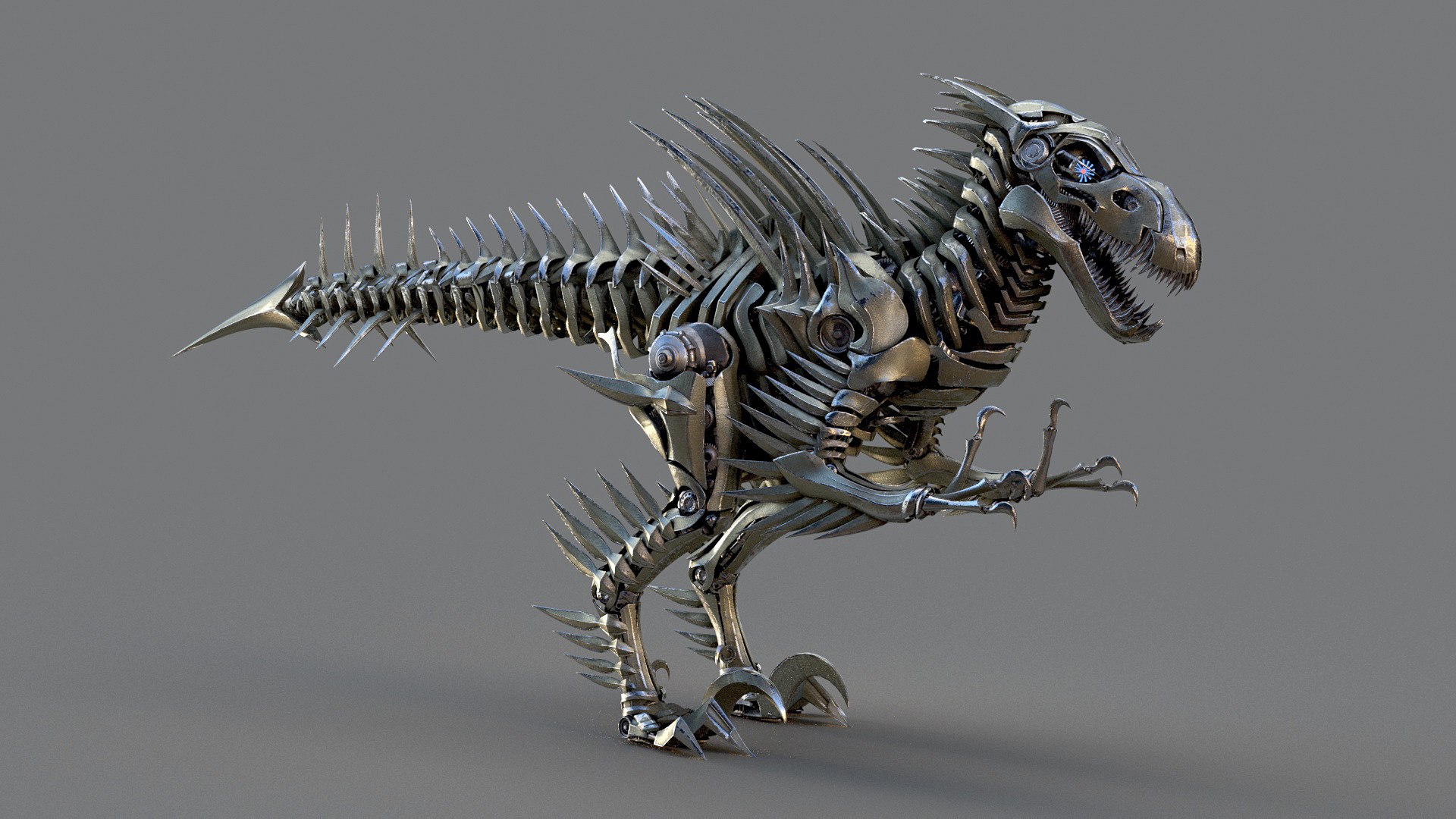 Raptor Mech Robot Model - TurboSquid 1481112